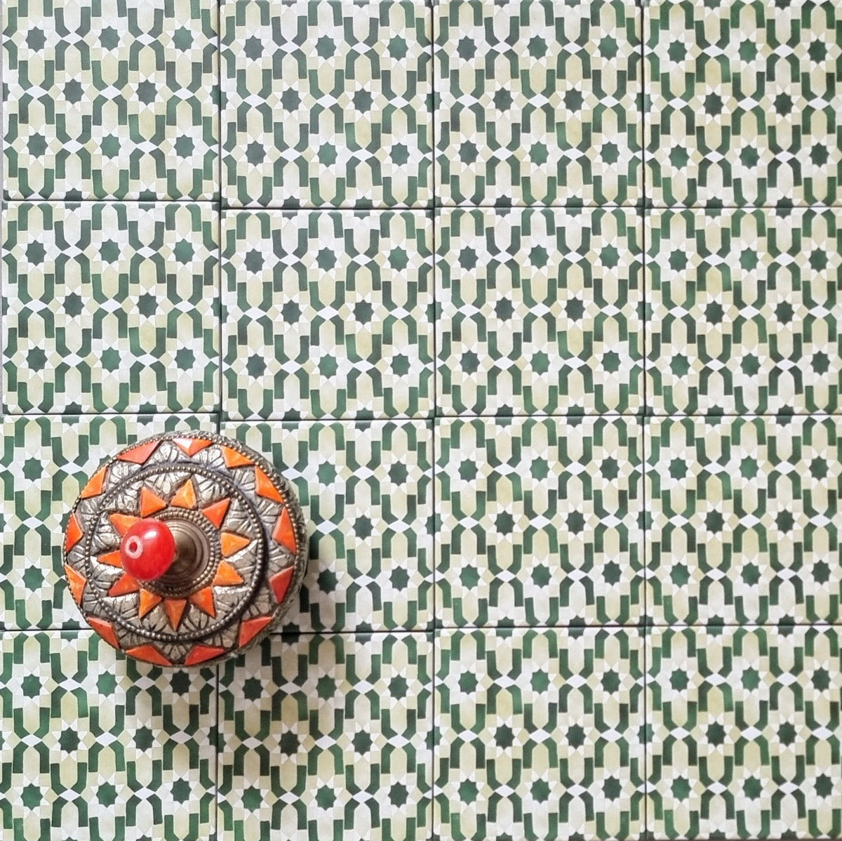Marrakech H Mini Moroccan Porcelain Wall Floor Tile 15cm x 15cm — Your ...