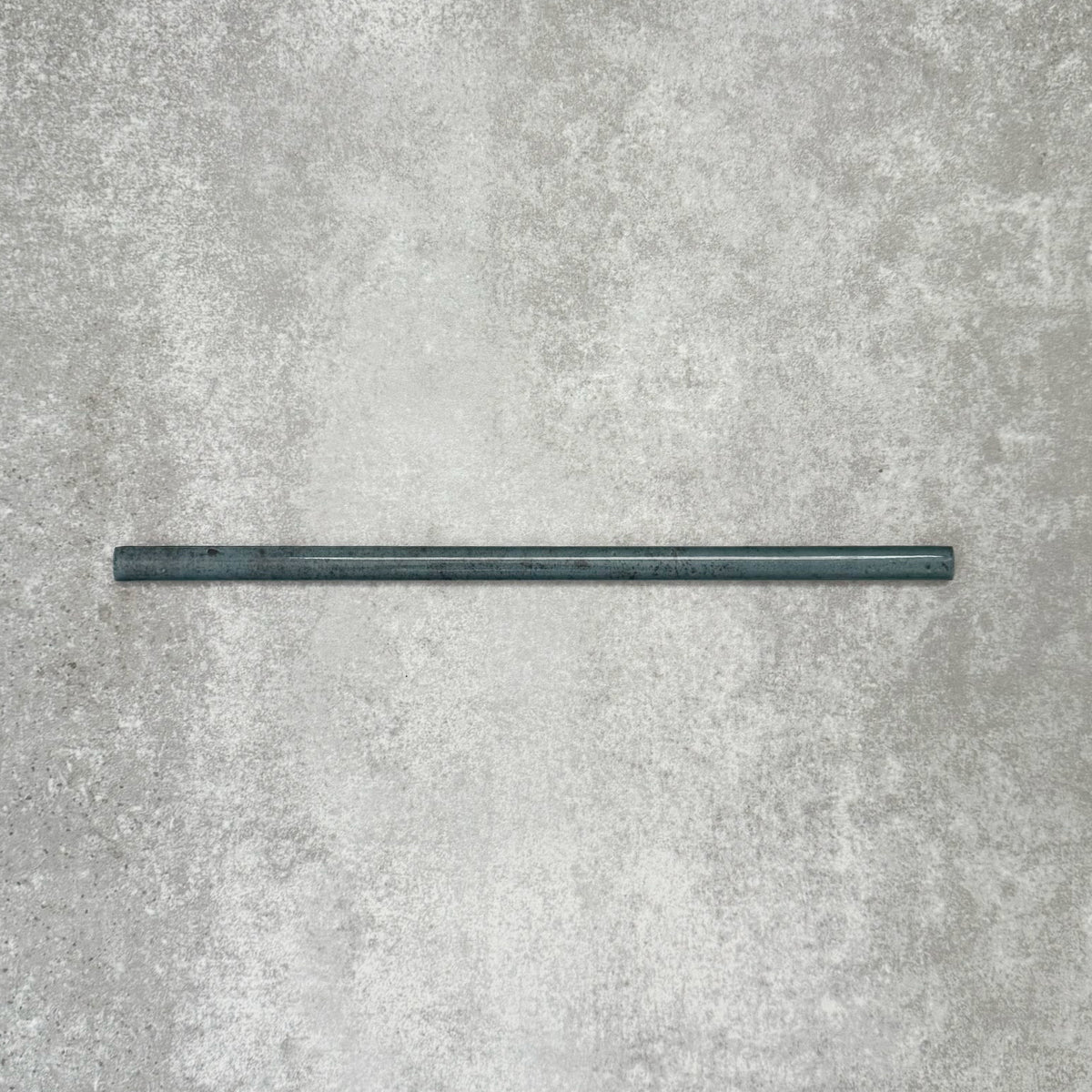 Allegra Blue | Gloss Tile | Pencil Bullnose Border Tile | 1.2cm x 30cm ...