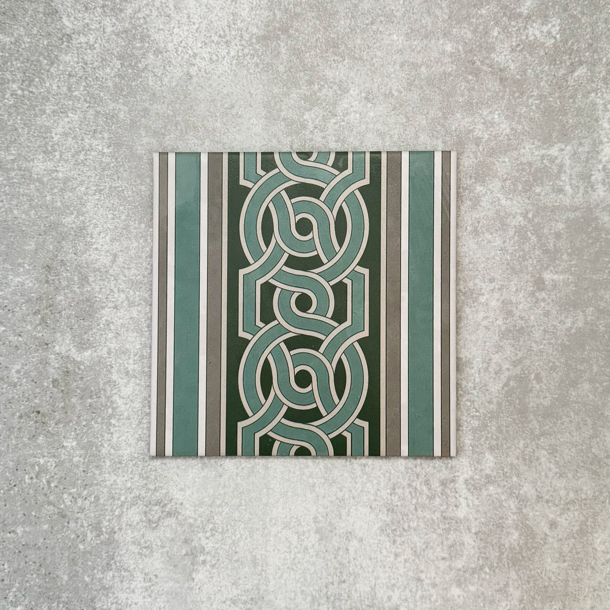Regent Street Victorian style Side/Border Tile 20cm x 20cm — Your Tiles