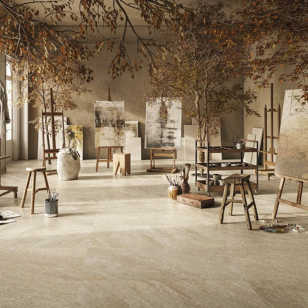 Comet Earth Stone 2cm Outdoor Porcelain Tiles 60cm x 90cm — Your Tiles