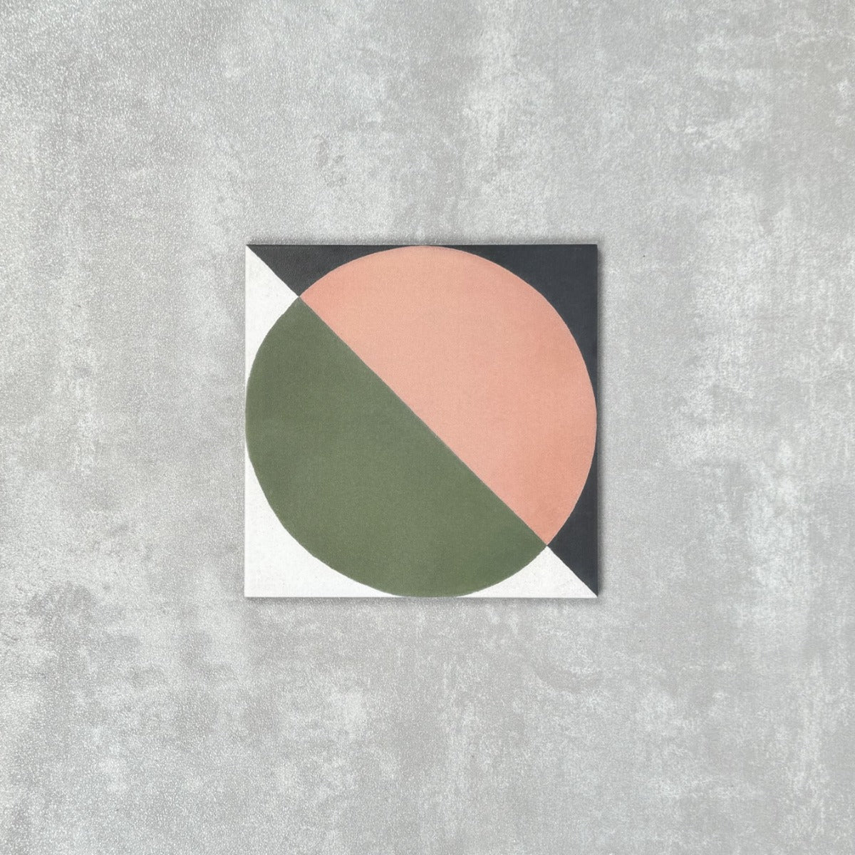 FULL TILE SAMPLE Abstract Moon 20cm x 20cm — Your Tiles