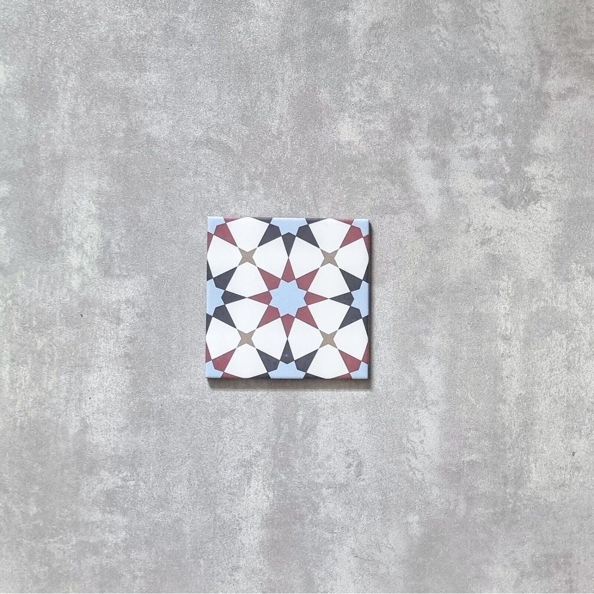FULL TILE SAMPLE Agadir Atlas Mini 15cm x 15cm — Your Tiles