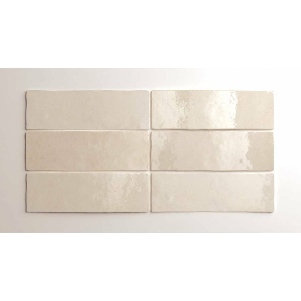 FULL TILE SAMPLE Zellige Bone Moroccan Handmade Style 6.5cm x 20cm ...