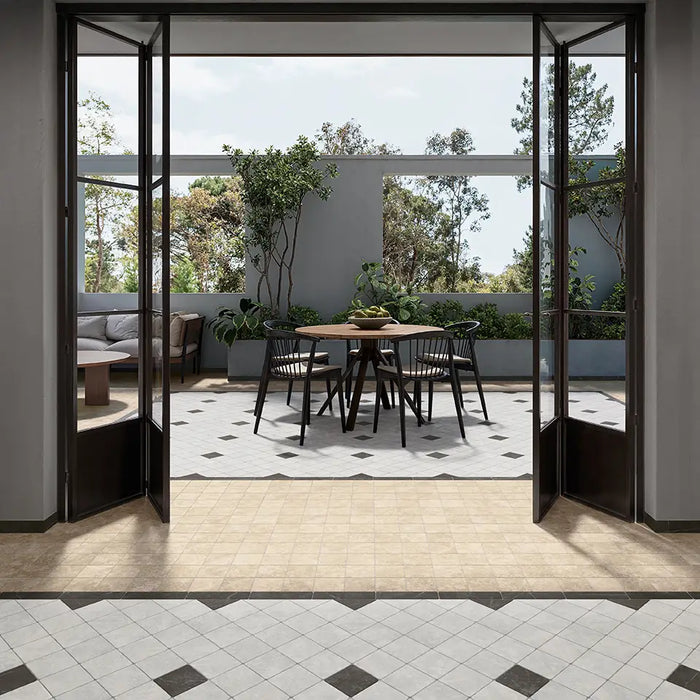 Amalfi Square Carrara Vintage Marble Wall & Floor Tiles 11cm x 11cm ...