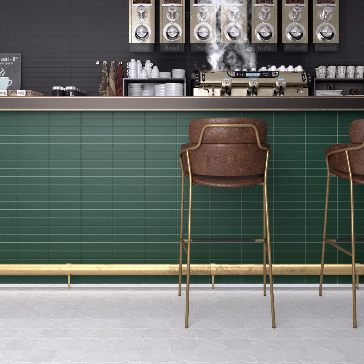 Muscat Bone Star and Cross Moroccan Porcelain Wall & Floor Tiles — Your ...