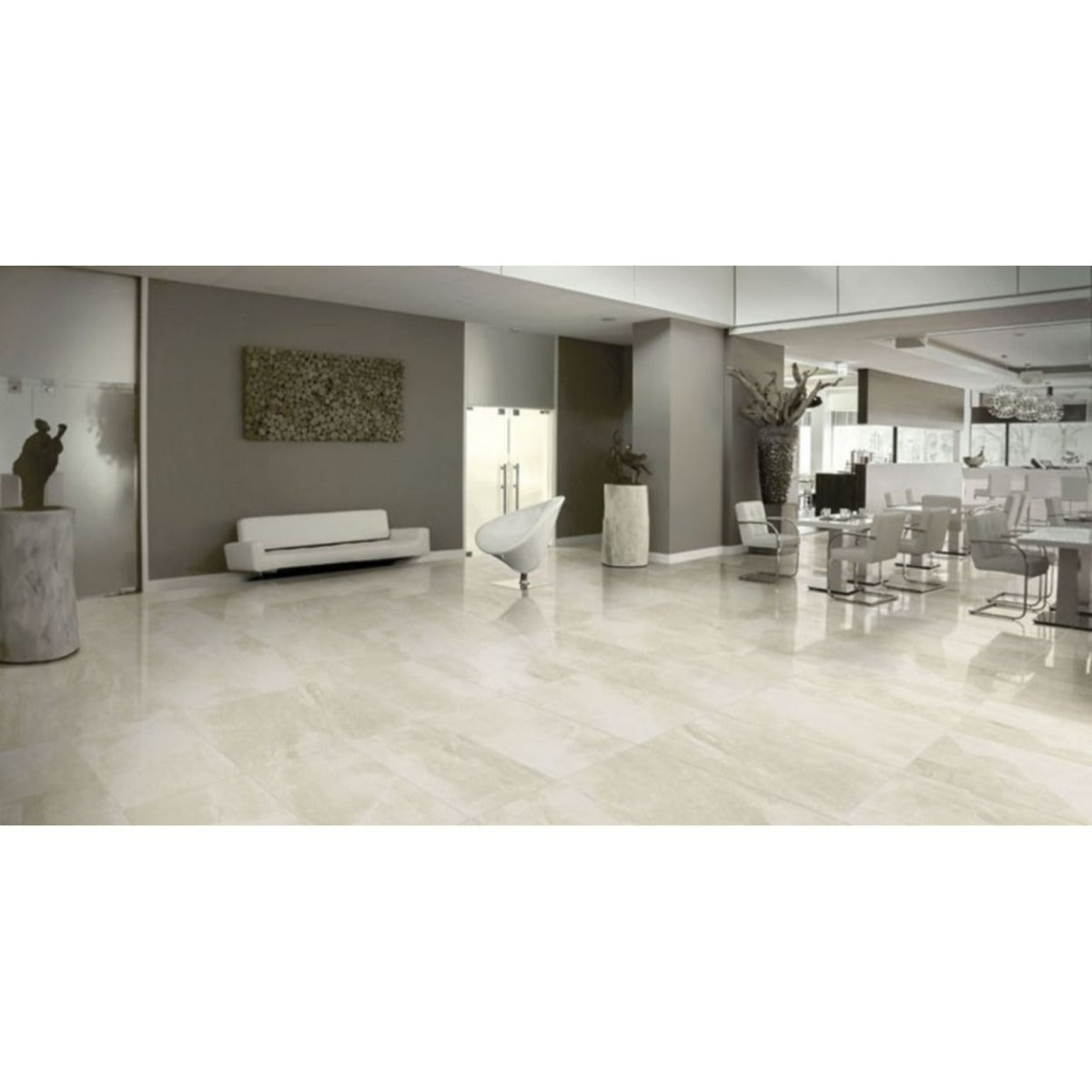 Roman Stone Tile White Tile 30cm x 60cm Wall & Floor Tiles — Your Tiles