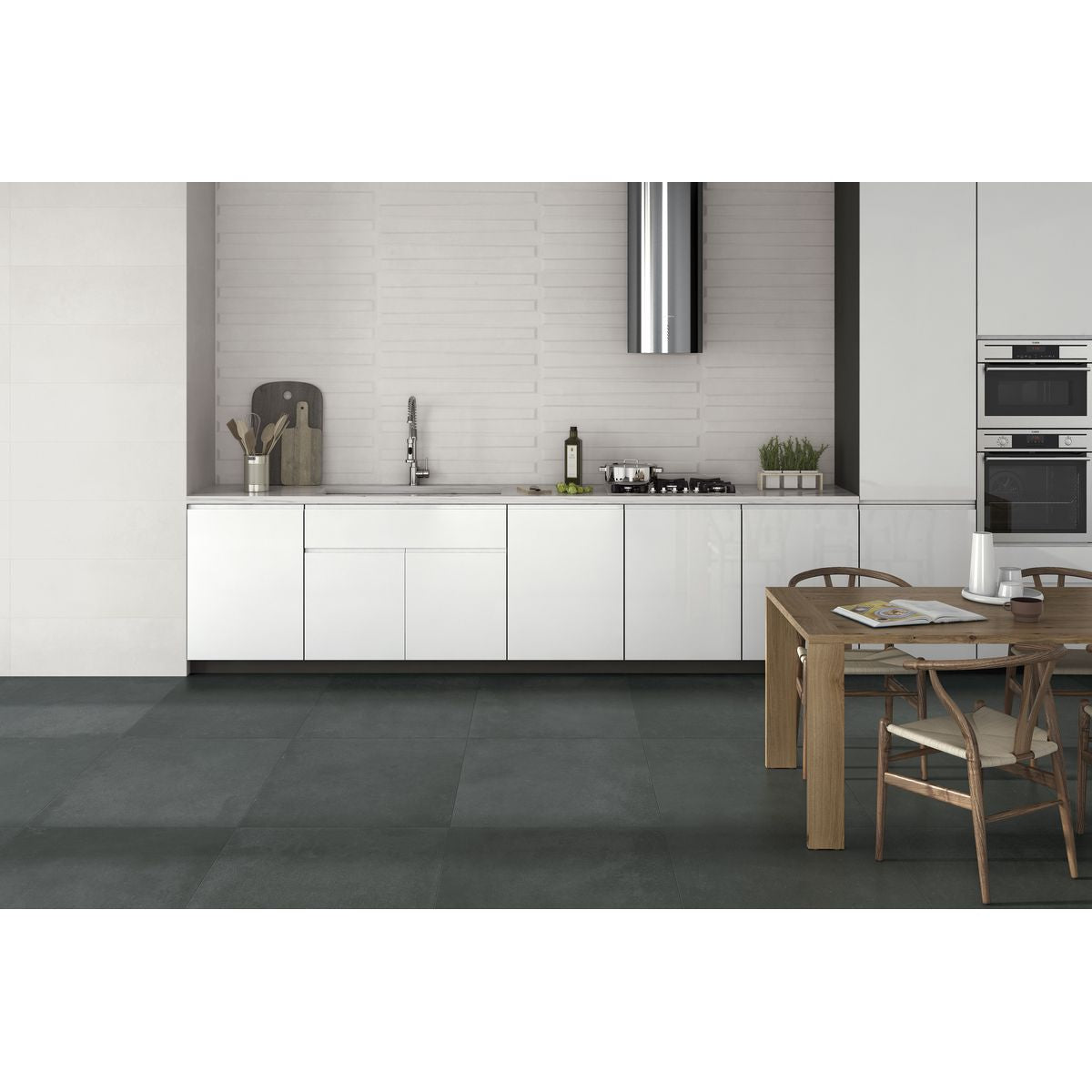 Pulis Anthracite Stone Tiles Wall & Floor Tiles 30 x 60cm — Your Tiles